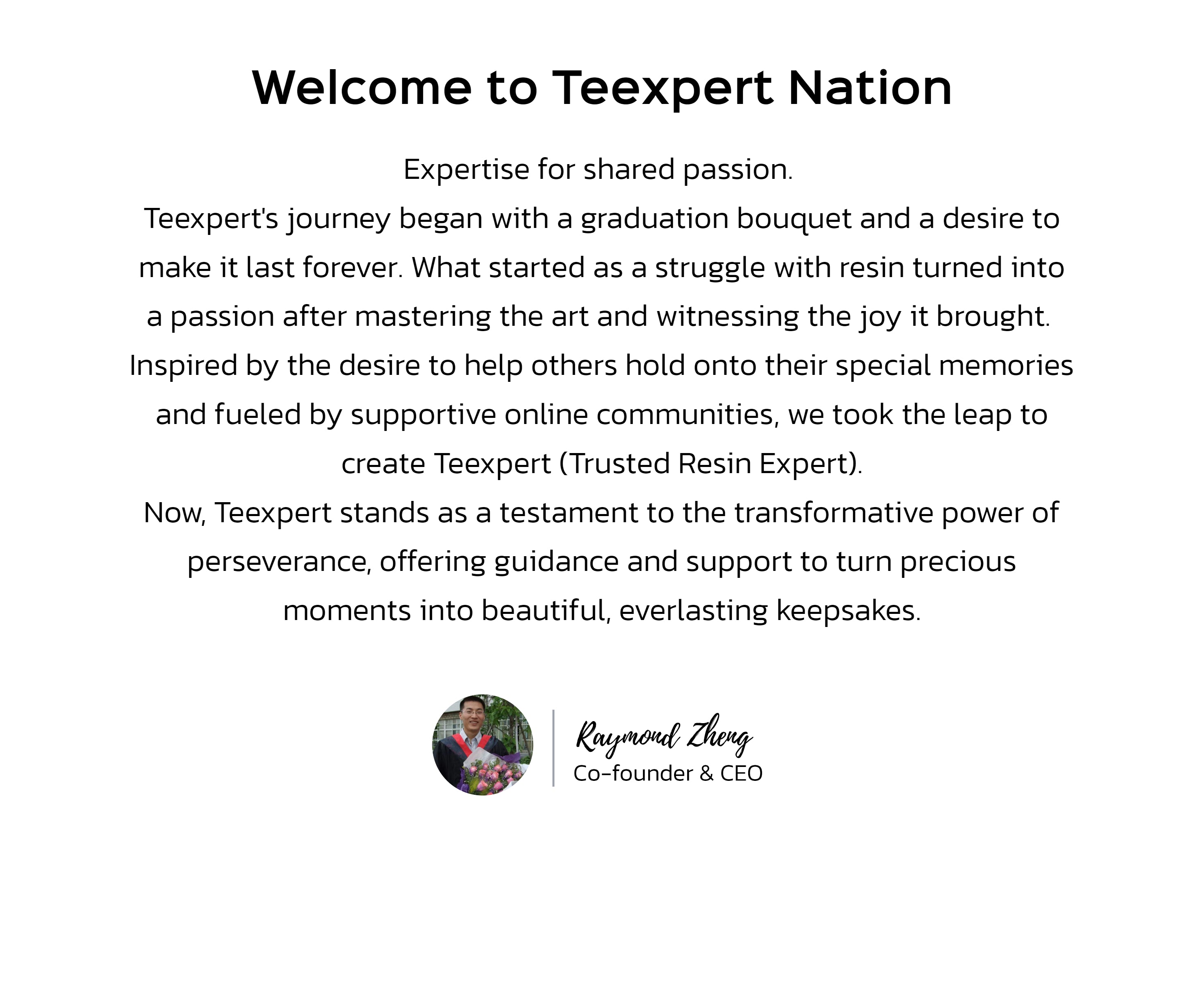 Trusted Resin Expert