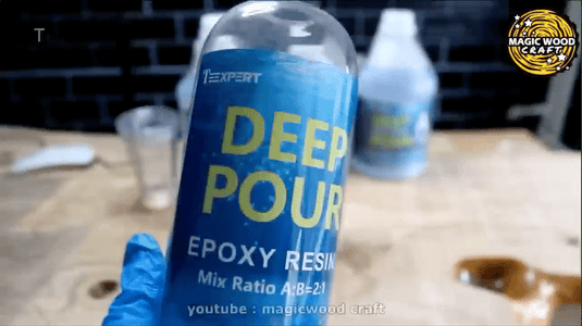 Teexpert Epoxy Resin system Deep Pour resin for deep casting